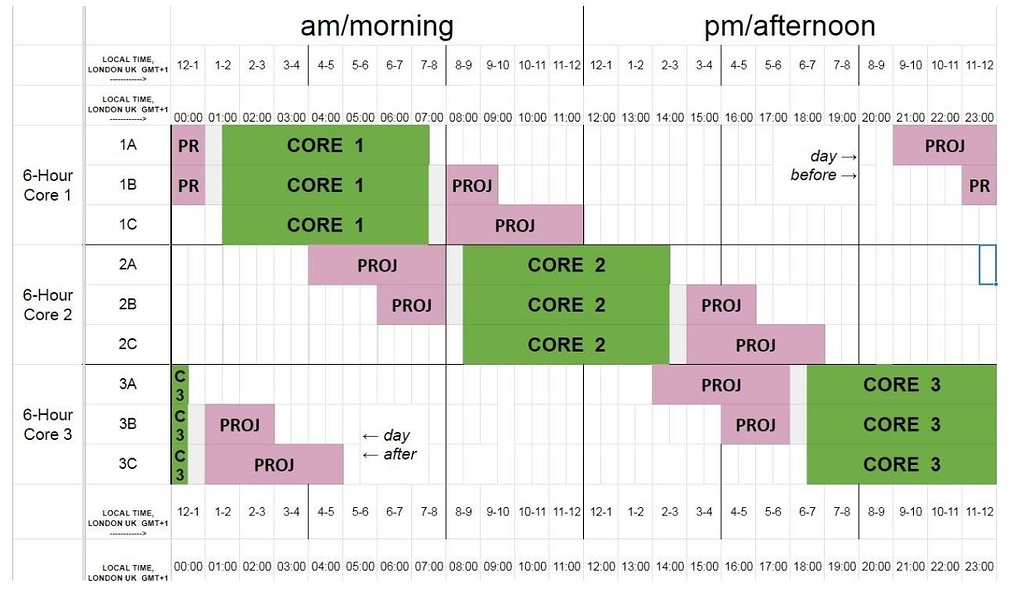 About Time Slots - Neuromatch Academy - Neurostars