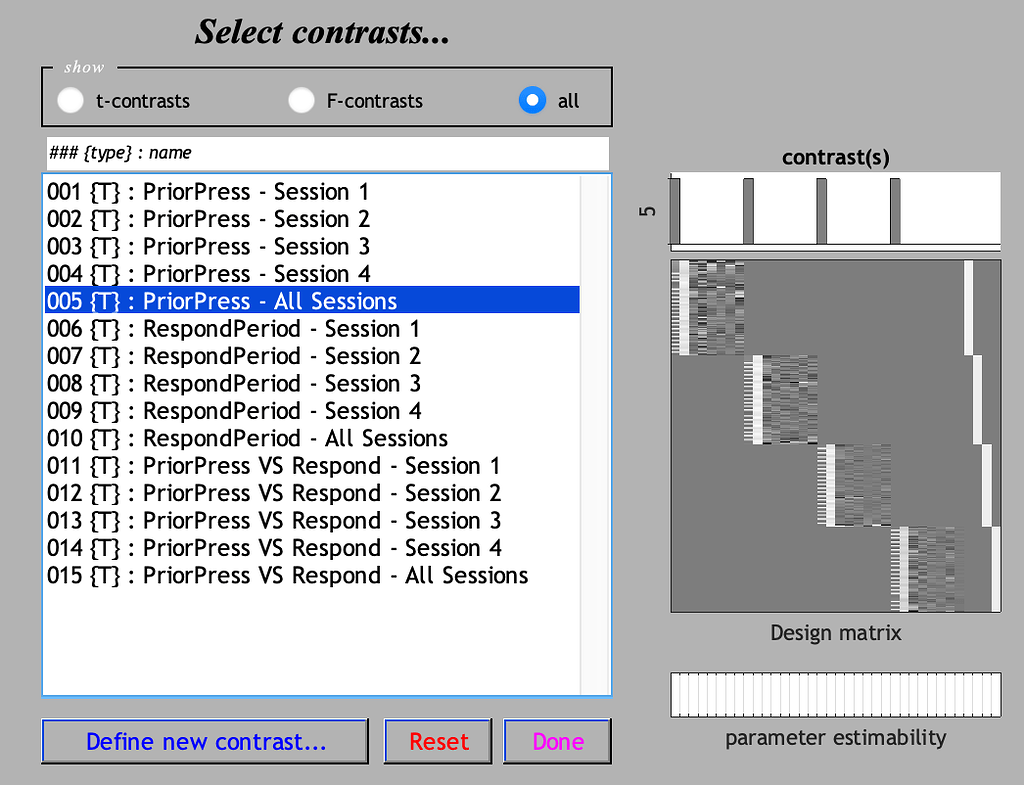 How to correctly model and define constrasts in SPM12 - spm12 - Neurostars