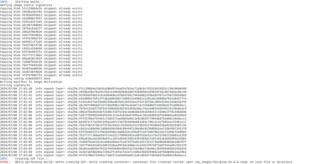 Fmriprep update issue - Software Support - Neurostars