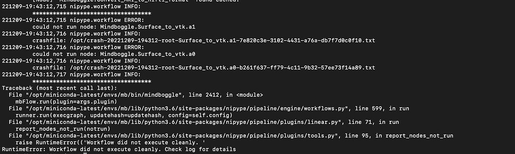Errors with Using Mindboggle w/ Preprocessed Freesurfer Data - Software ...