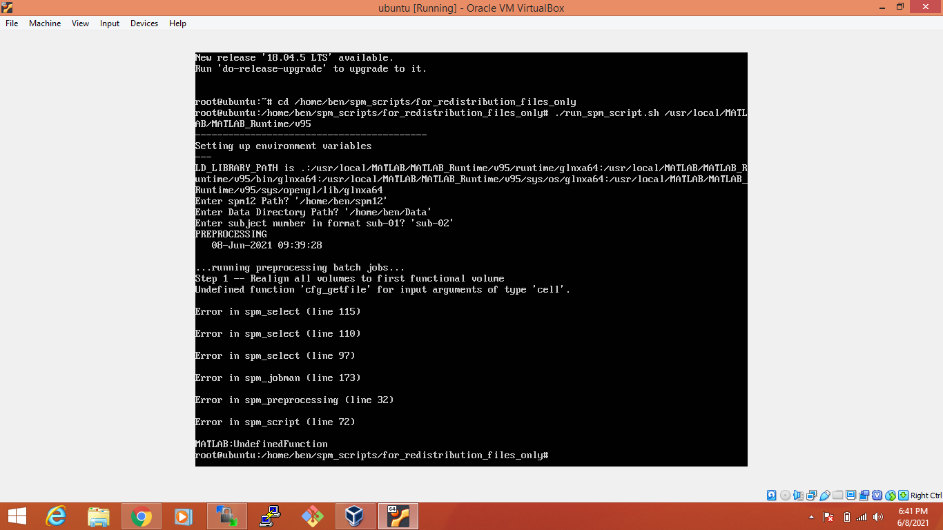 How to run .m script using spm standalone with mcr? any example? - nipype - Neurostars